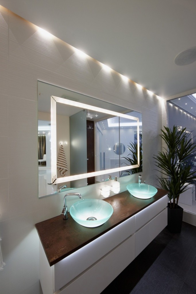 LED Glass Vask 420mm | Led og Fiberoptisk Belysning fra Cariitti